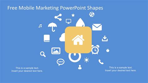 Free Mobile Marketing PowerPoint Shapes