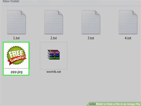 How To Hide A File In An Image File Steps With Pictures