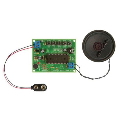 Whadda Wsah195 Audio Recording Unit Arduino Compatible Rapid Electronics