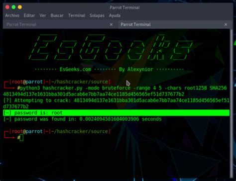 Hashcracker Cracker En Python Para Descifrar Hash Esgeeks