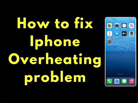 How to fix Iphone Overheating problem - YouTube