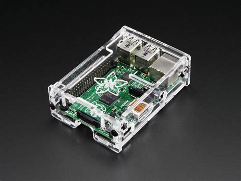 Adafruit Pi Box Plus Enclosure For Raspi Model Bpi 2 Pi 3 Buy In