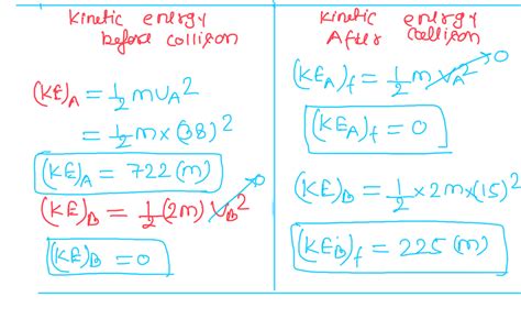 Solved 16 Car A Hits Car B Initially At Rest And Twice As Massive