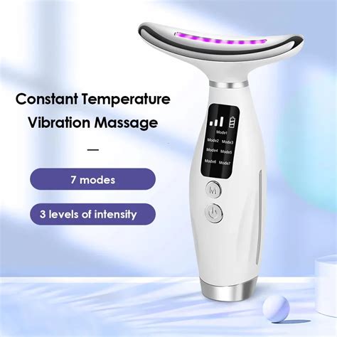 7 Mode Vibration Massage Photon Rejuvenation Beauty Instrument For Neck