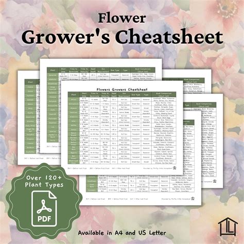 Flower Gardening Tools Flower Garden Companion Planting Chart Garden