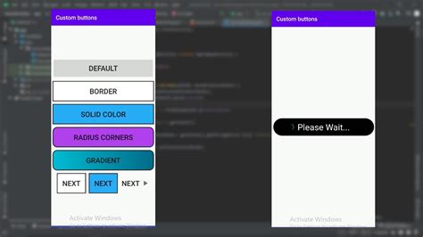 How To Create Custom Buttons In Android Studio YouTube