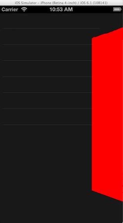Iphone Perspective Issue In D Rotation Stack Overflow