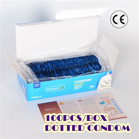 Crazy Selling Super Effect Delay Liquid Adult Products Dotted Condom