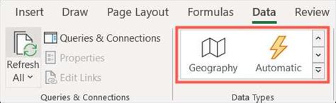 how to use the automatic data type tool in microsoft excel thefastcode