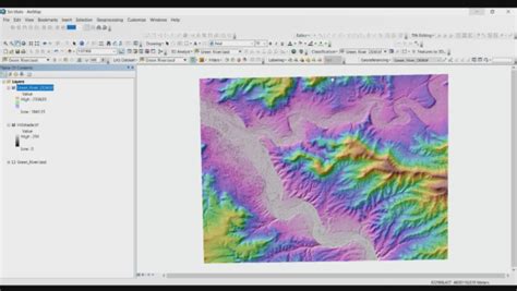 ArcGIS Create DEM And Profile From LAS Equator