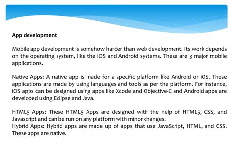 Ppt Web Development Vs Mobile App Development Powerpoint Presentation Id 11753679