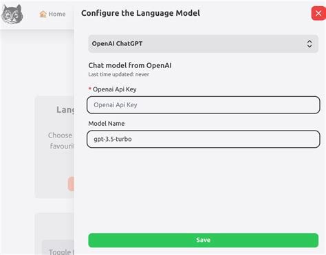 Save Button In LLM And Embedder Settings Should Only Be Enabled When Required Fields Are Set