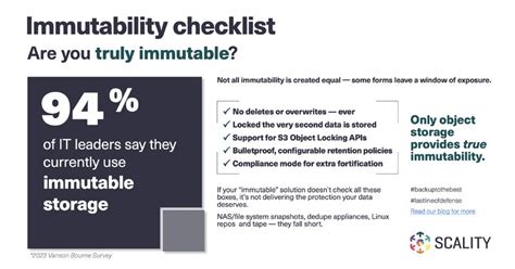 Scality On Linkedin Objectstorage Immutability Dataprotection