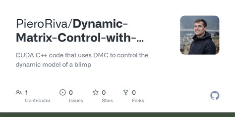 Github Pierorivadynamic Matrix Control With Anfis In Cuda Cuda C