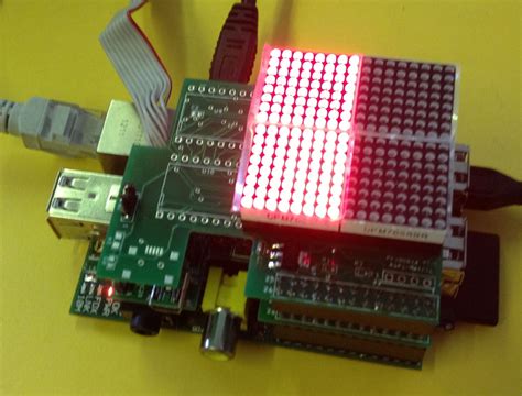 winkleink box of wires 16x16 led matrix using max7219 from 48 off