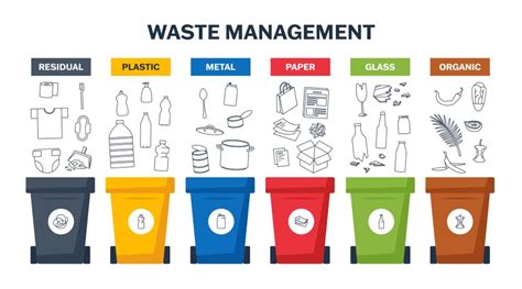 Garbage Classification Vector Images Over 360
