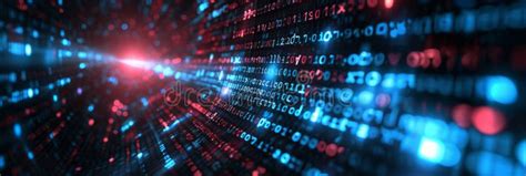 Dark Abstract Technology Background With Translucent Program Code Stock Photo Image Of