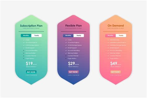 Premium Vector Price Comparison Table Pricing Table Template For