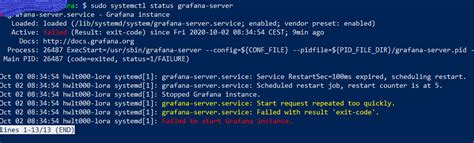 Activation Failed On Grafana Grafana Labs Community Forums