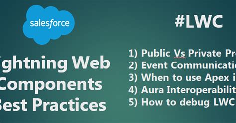 Amit Salesforce Salesforce Tutorial Lightning Web Components Best Practices