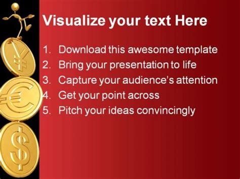 World Currency Pople Powerpoint Template 0810