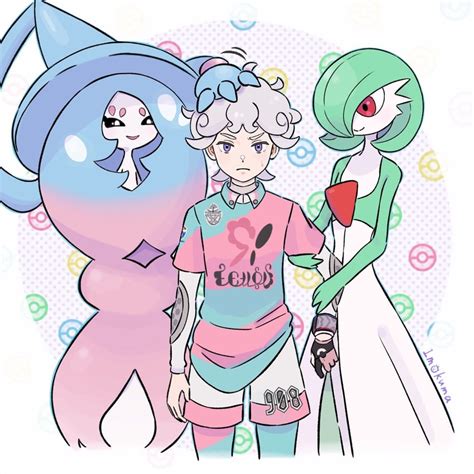 Gardevoir Bede And Hatterene Pokemon And More Drawn By Imokuma Danbooru