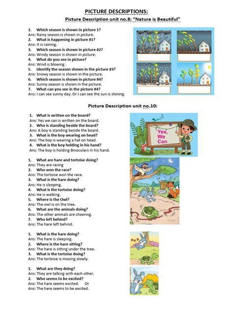Class 4 Test Pdf
