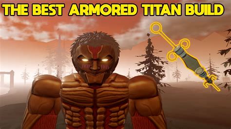 The Best Armored Titan Build Aot Revolution Youtube