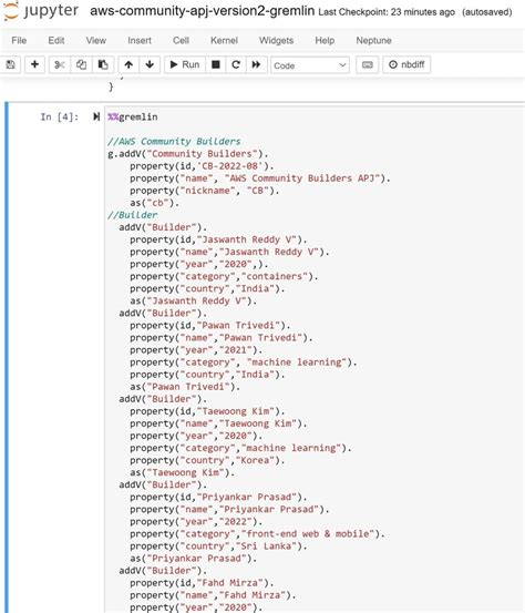 Build A Graph Database With Amazon Neptune Part 3 Query And Visualize Graphs Dev Community