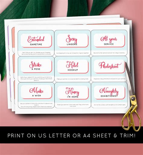 Sex Coupons Kinky Sex Coupons Sex Game Printable Love Coupon Naughty Coupon Book Couples Game