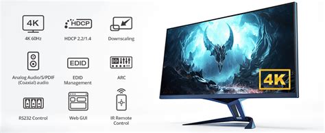 8x8 Hdmi 4k60hz Matrix Switcher