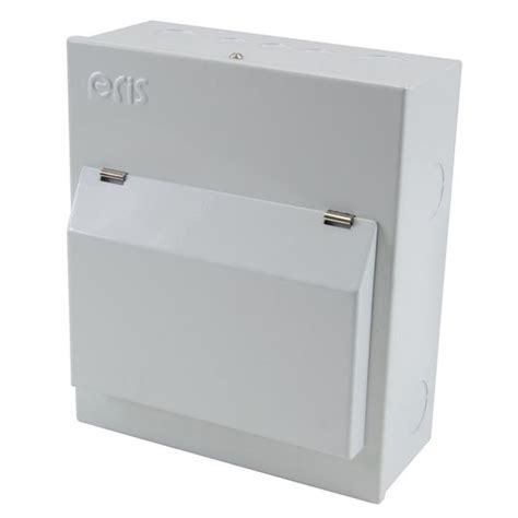 8 Module 6 Way Metal Clad Single Phase Consumer Unit