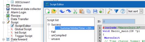 How To Automatically Manage Daylight Saving Time In The Hmi Using A