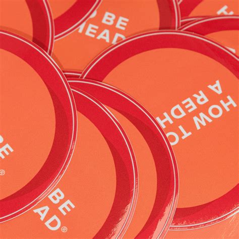 Redhead Club Sticker Trio H2bar