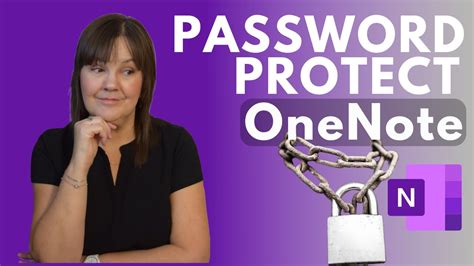 The Ultimate Guide to Password Protecting OneNote Sections - YouTube