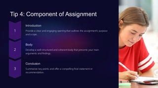 Using Simple Tips To Create A Perfect Assignment PDF Homework And Study Education