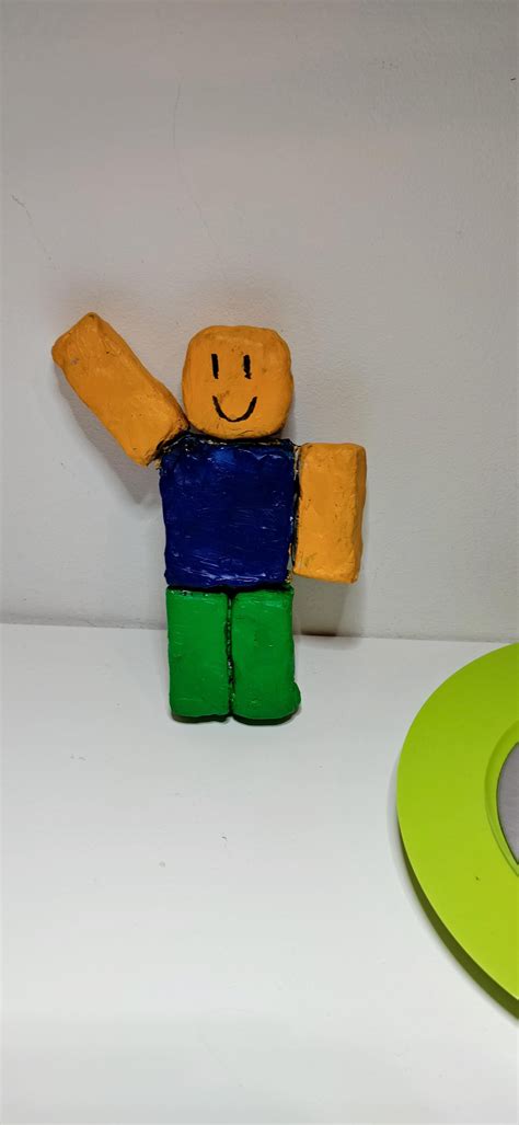 I Made This Little Fella During Art Class D Rroblox