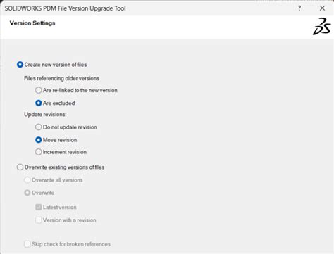 Solidworks Pdm File Version Upgrade Tool