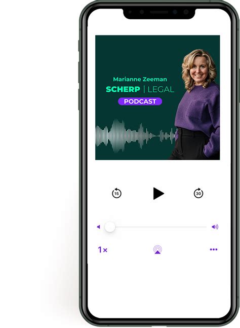 Scherp Legal Podcast Juridisch Inspirerend And Praktisch Marianne Zeeman