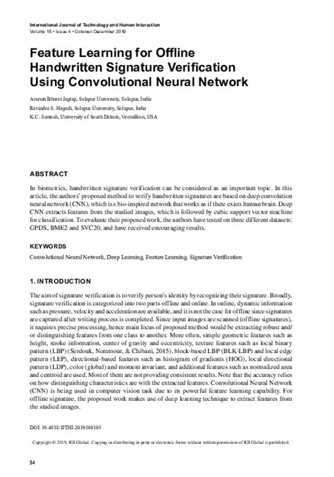 pdf feature learning for offline handwritten signature verification