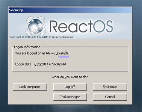 Reactos Disable Auto Login And Use Logon Screen Instead Super User