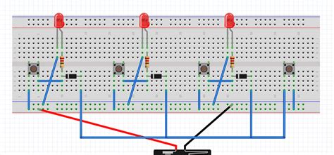 Control Multiple Buttons With One Button General Electronics Arduino Forum