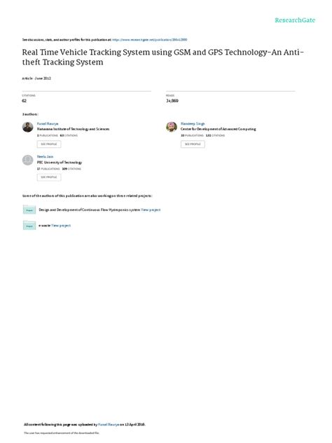 real time vehicle tracking system using gsm and gp pdf