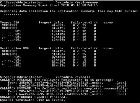 Domain Controller With Replication In Progress Sysvol Is Inaccessible Windows Spiceworks