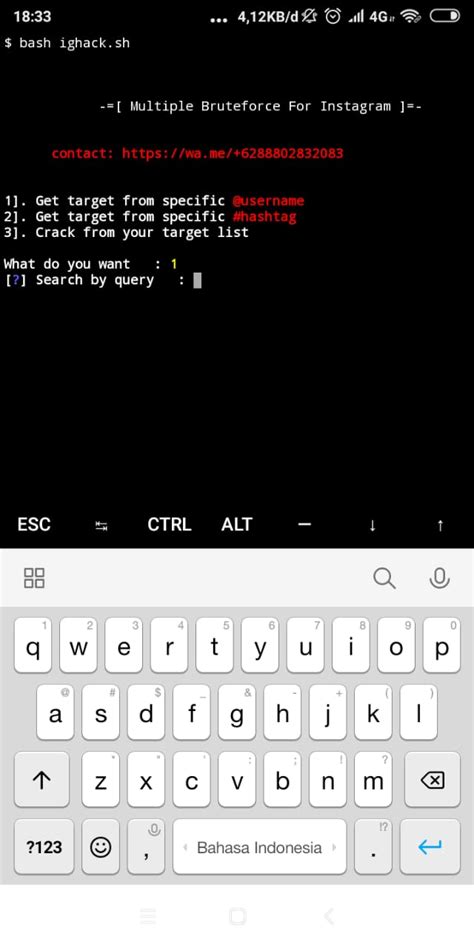 Cara Hack Instagram 2020 Pakai Termux Idiotxploit