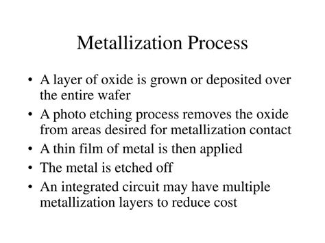 Ppt Wafer Fabrication Powerpoint Presentation Free Download Id 308321