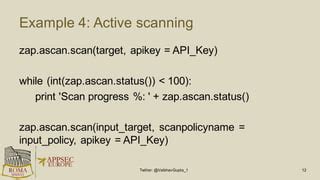 Security Automation Using ZAP PPT