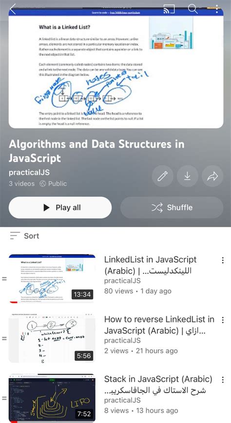 Osama Soliman على Linkedin Javascript Datastructures Algorithms