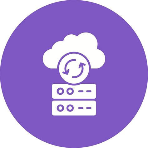 Premium Vector Cloud Sync Icon