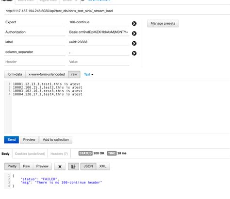 File Size Cannot Exceed 100m Bug · Issue 7287 · Apachedoris · Github
